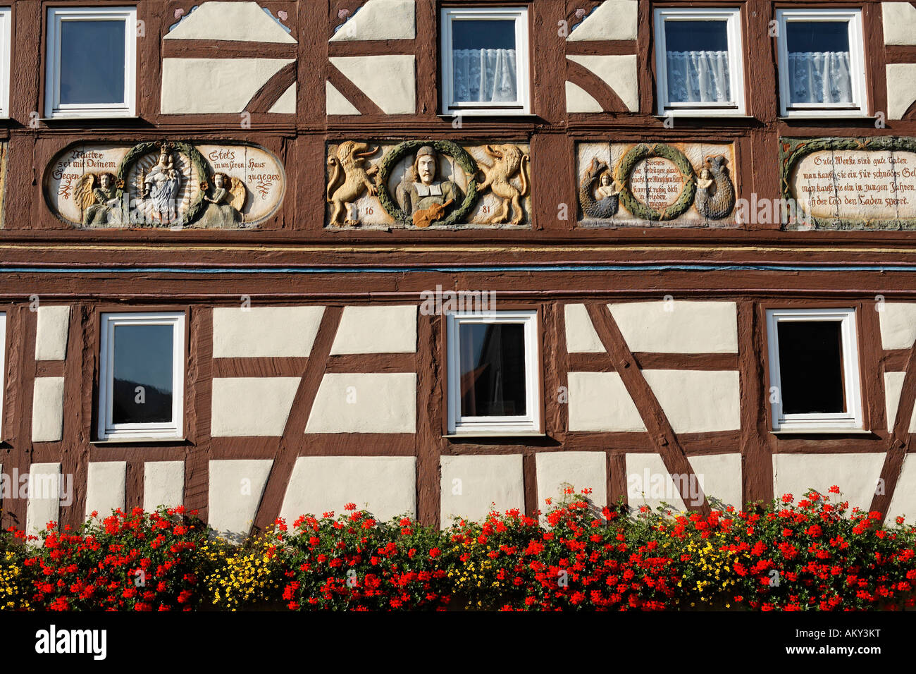 Nordheim vor der Rhoen, Franconia, Bavaria, Germany Stock Photo - Alamy