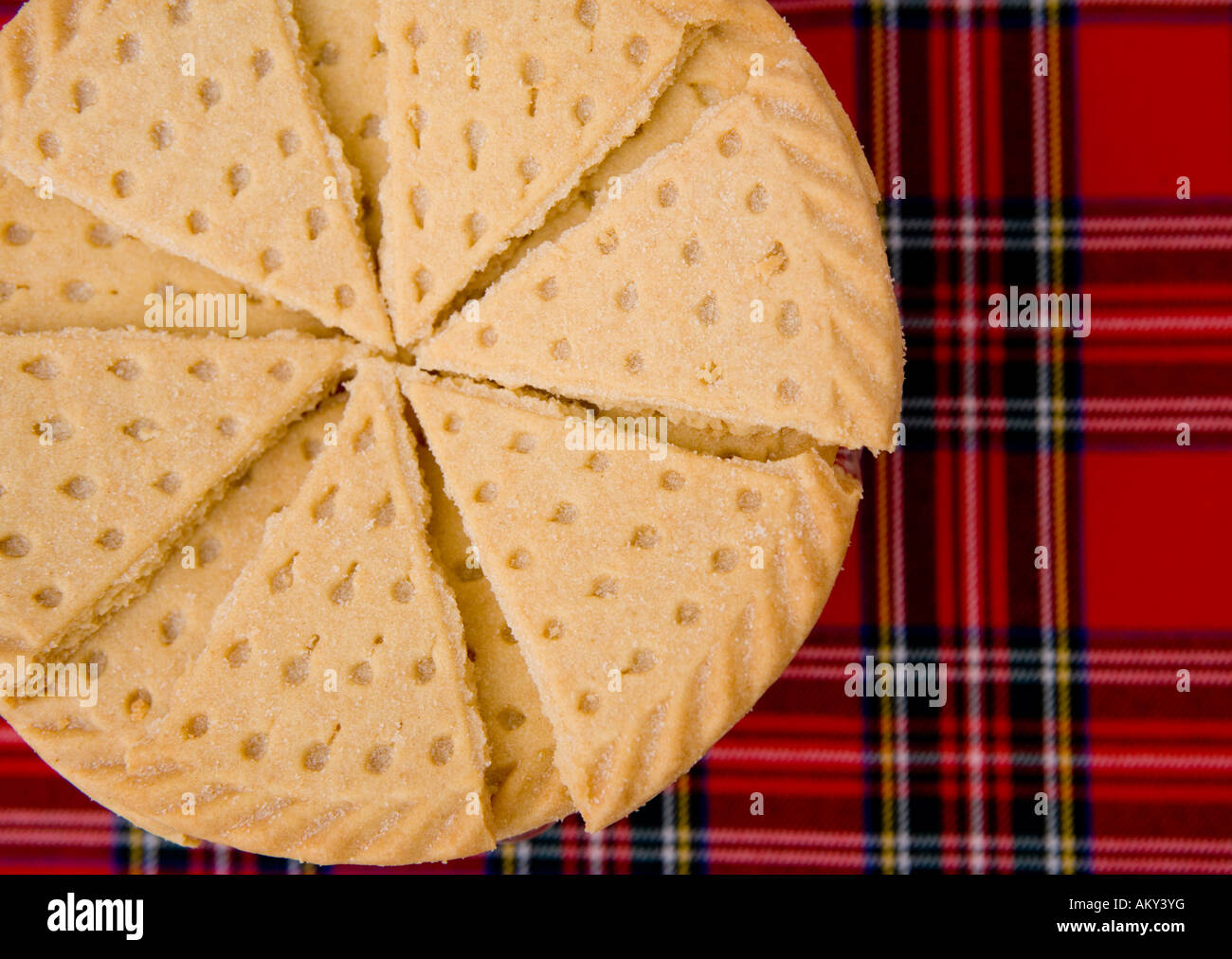 Scottish shortbread Petticoat Tails biscuit Stock Photo - Alamy