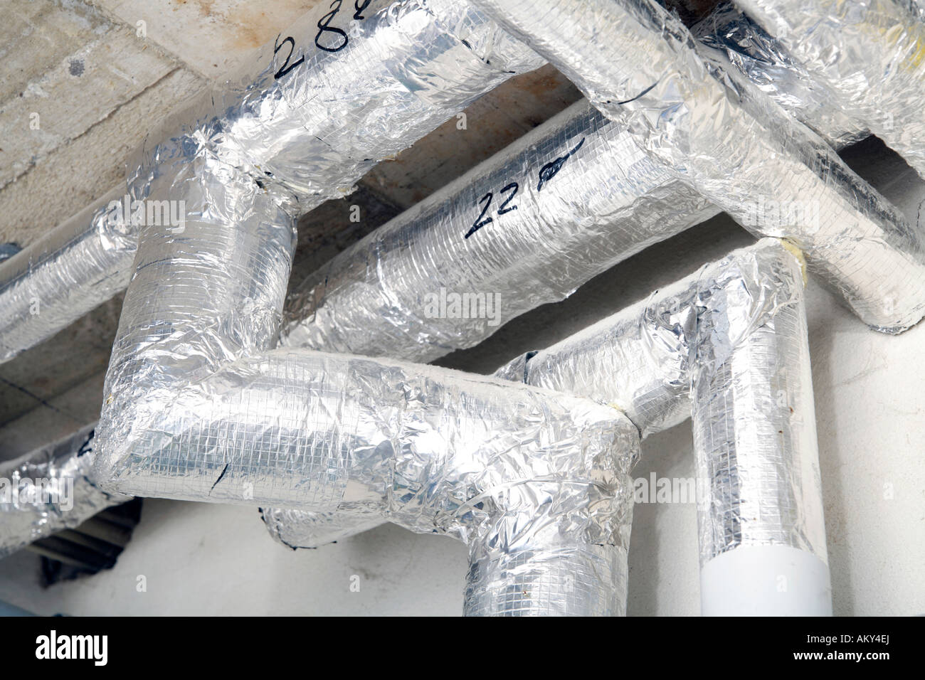 Silver piping hi-res stock photography and images - Alamy
