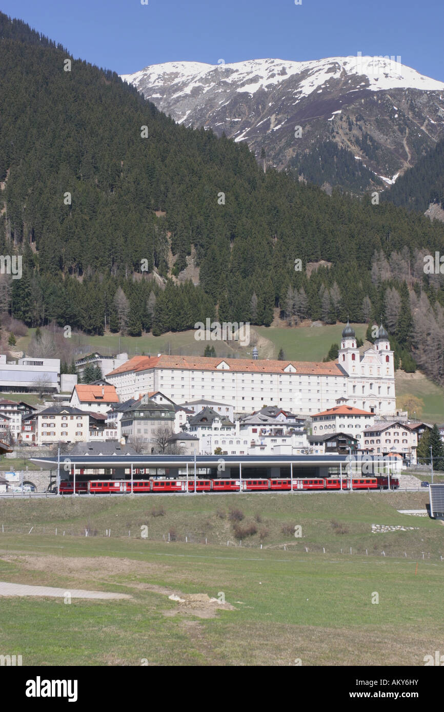 Switzerland disentis monastery hi-res stock photography and images - Alamy