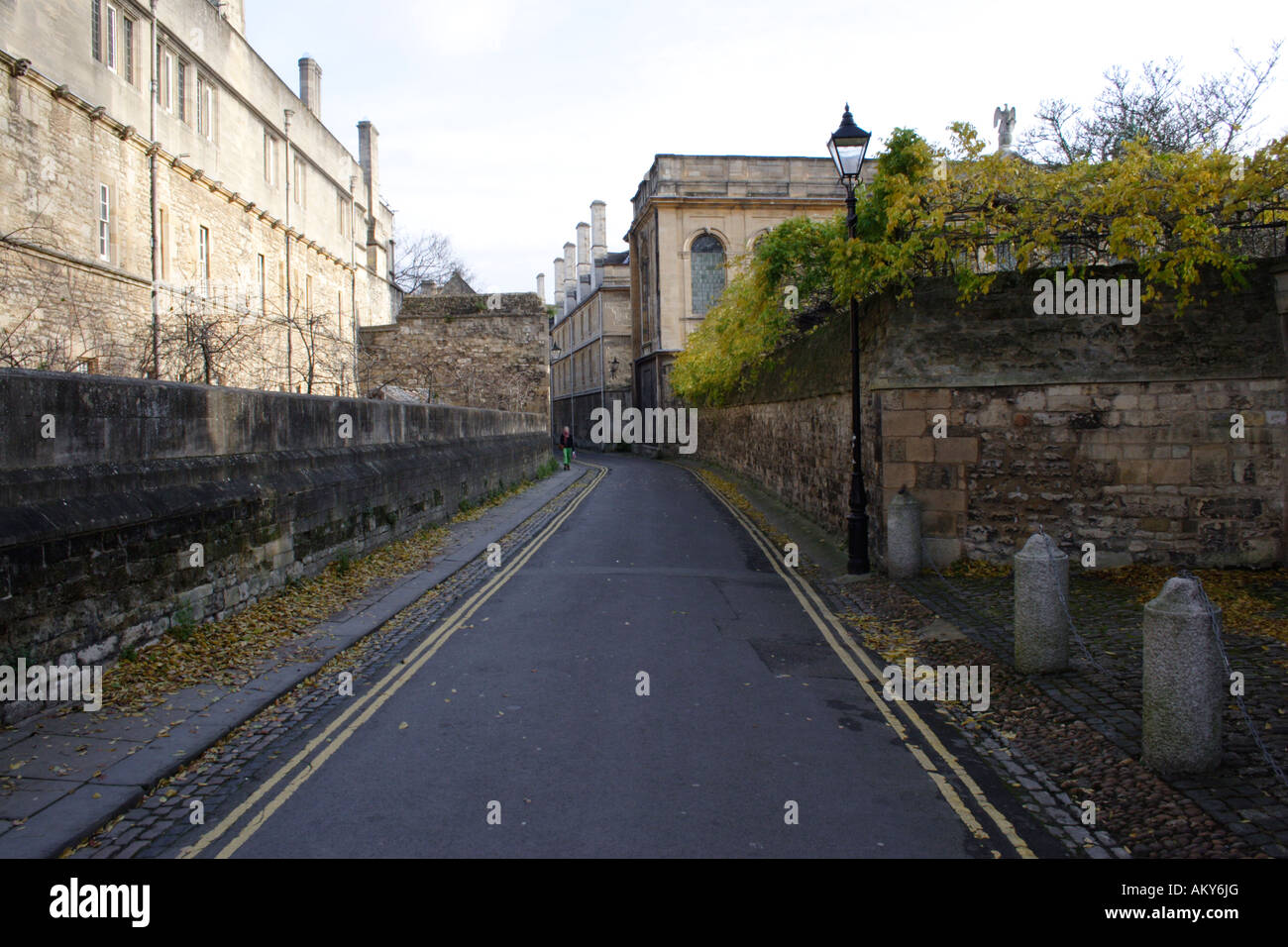 Queens Lane Oxford Stock Photo - Alamy