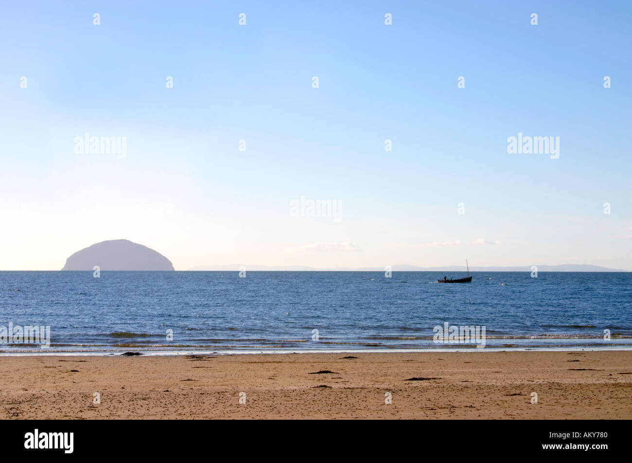 Ailsa Craig in the Firth of Clyde Scotland Stock Photo - Alamy