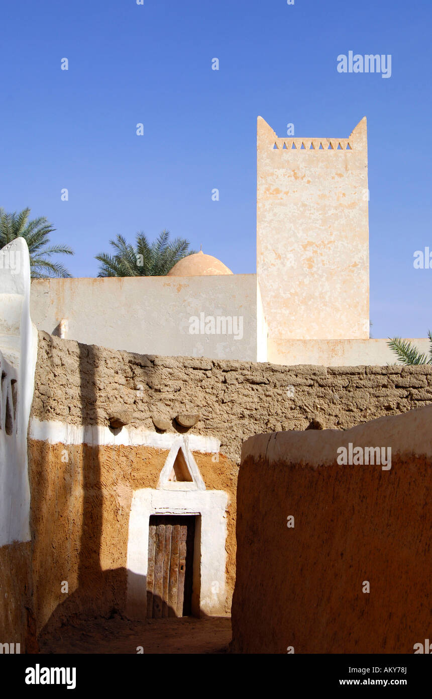 Old town of Ghadames, UNESCO world heritage, Libya Stock Photo - Alamy