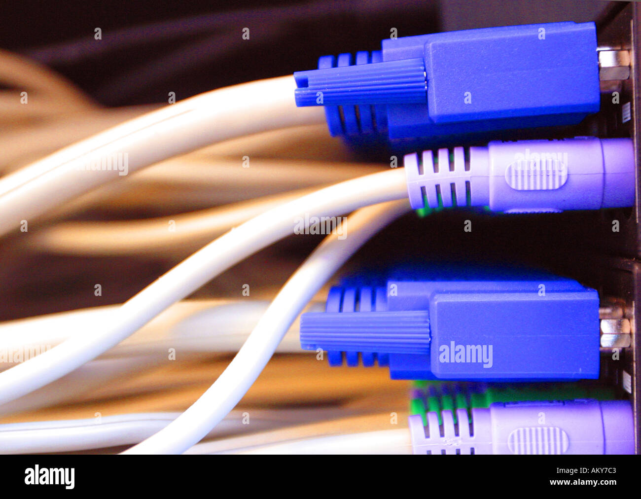 Computing plug cable wire connection network system technology server ...