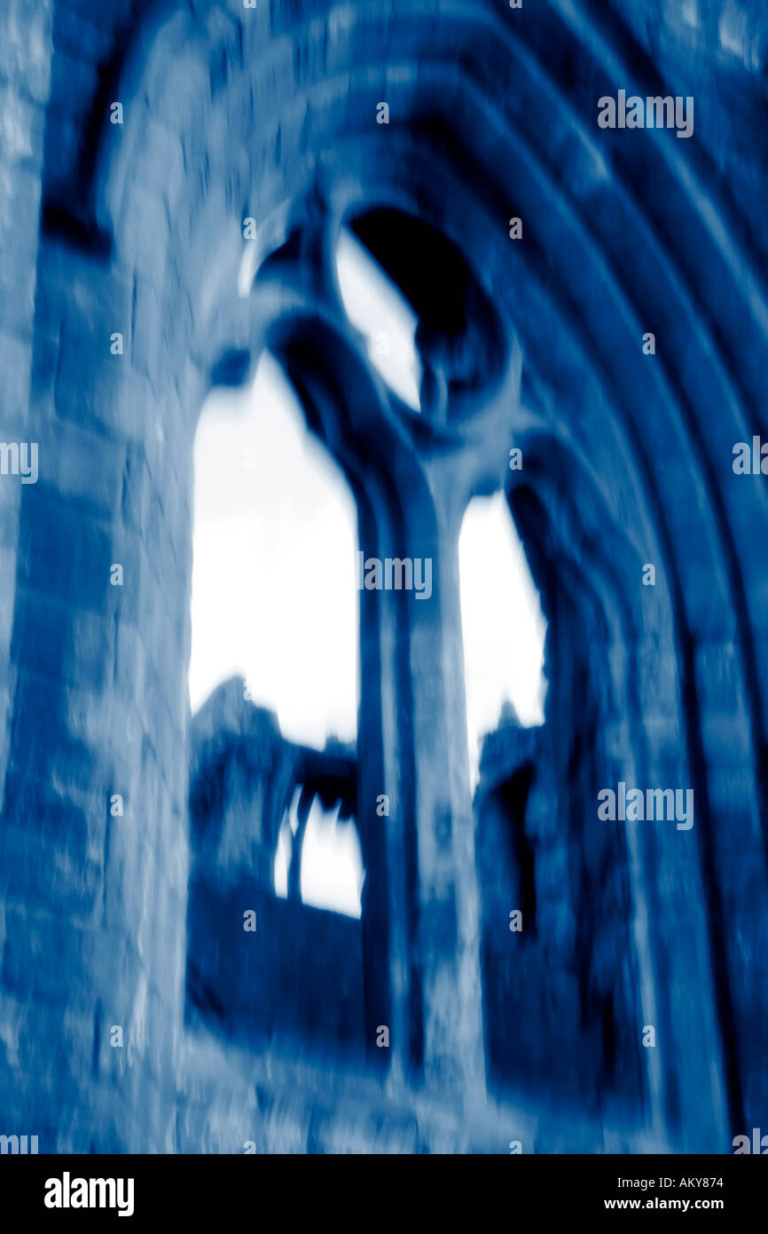 Ruined church window hi-res stock photography and images - Alamy