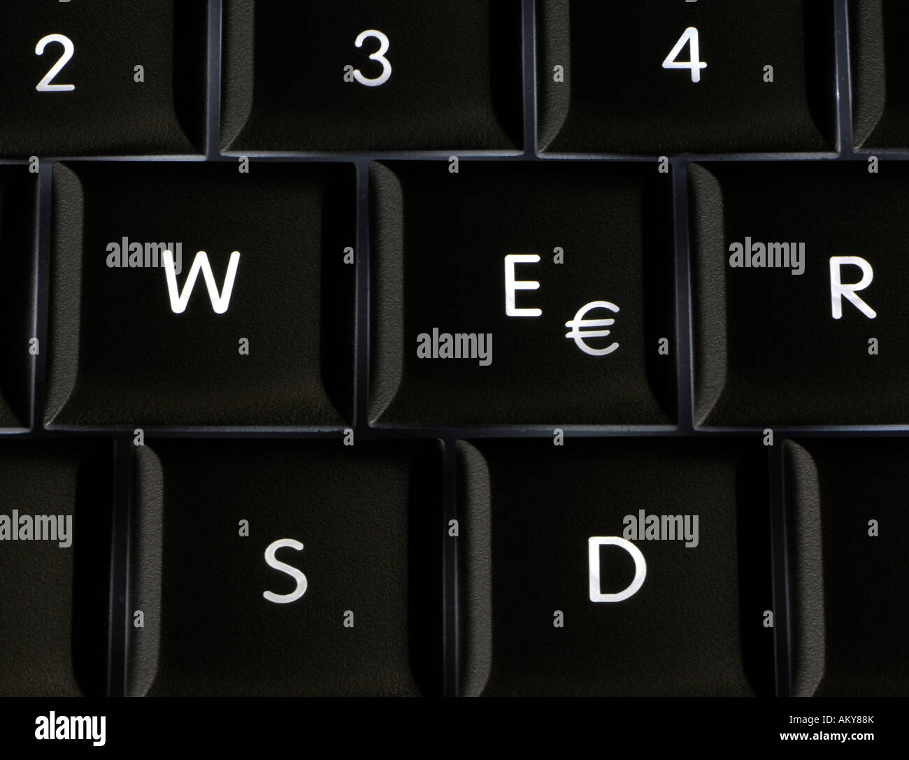 Keypad with EURO Stock Photo - Alamy