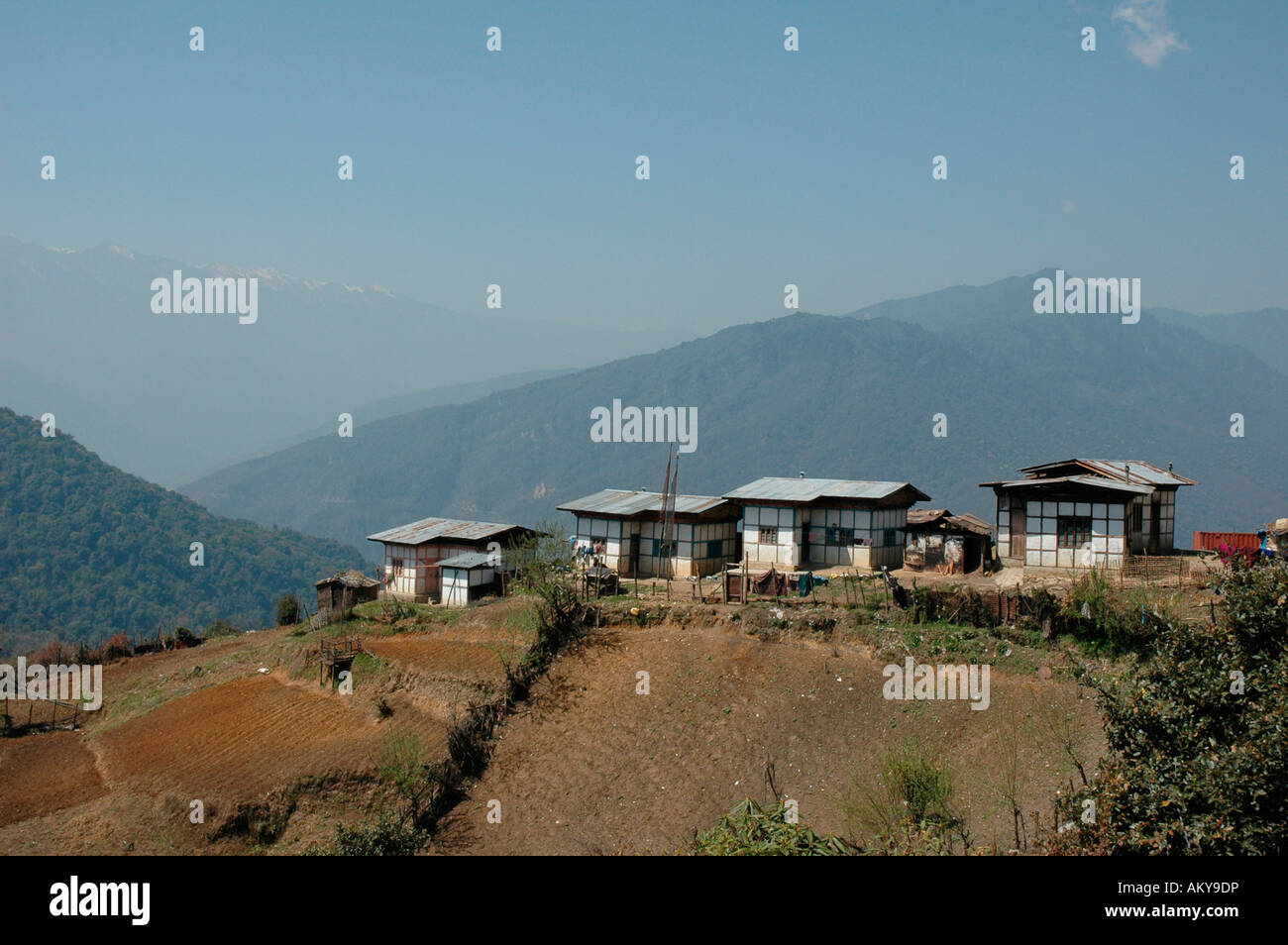Bhutanese villages hi-res stock photography and images - Alamy