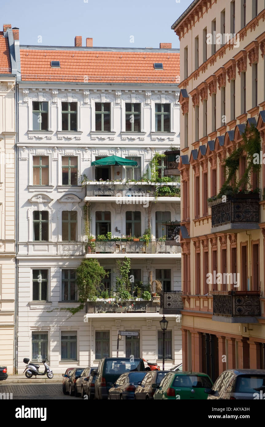 Facades of old buildings, Kreuzberg, Berlin, Germany Stock Photo - Alamy