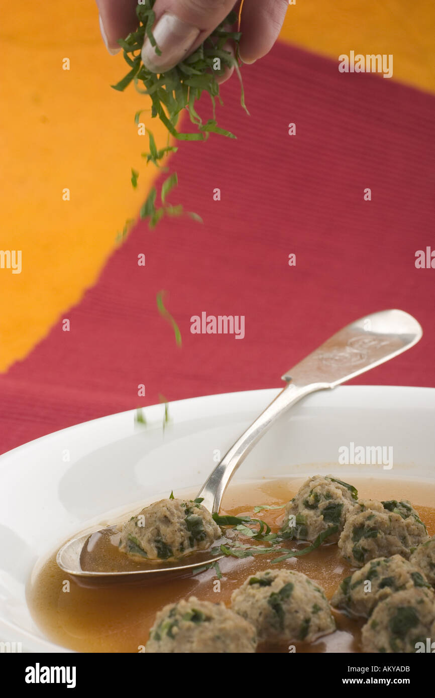 Chowder cups hi-res stock photography and images - Alamy