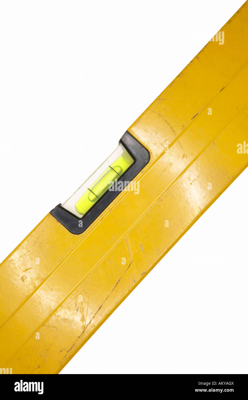 Spirit Level, close-up Stock Photo - Alamy