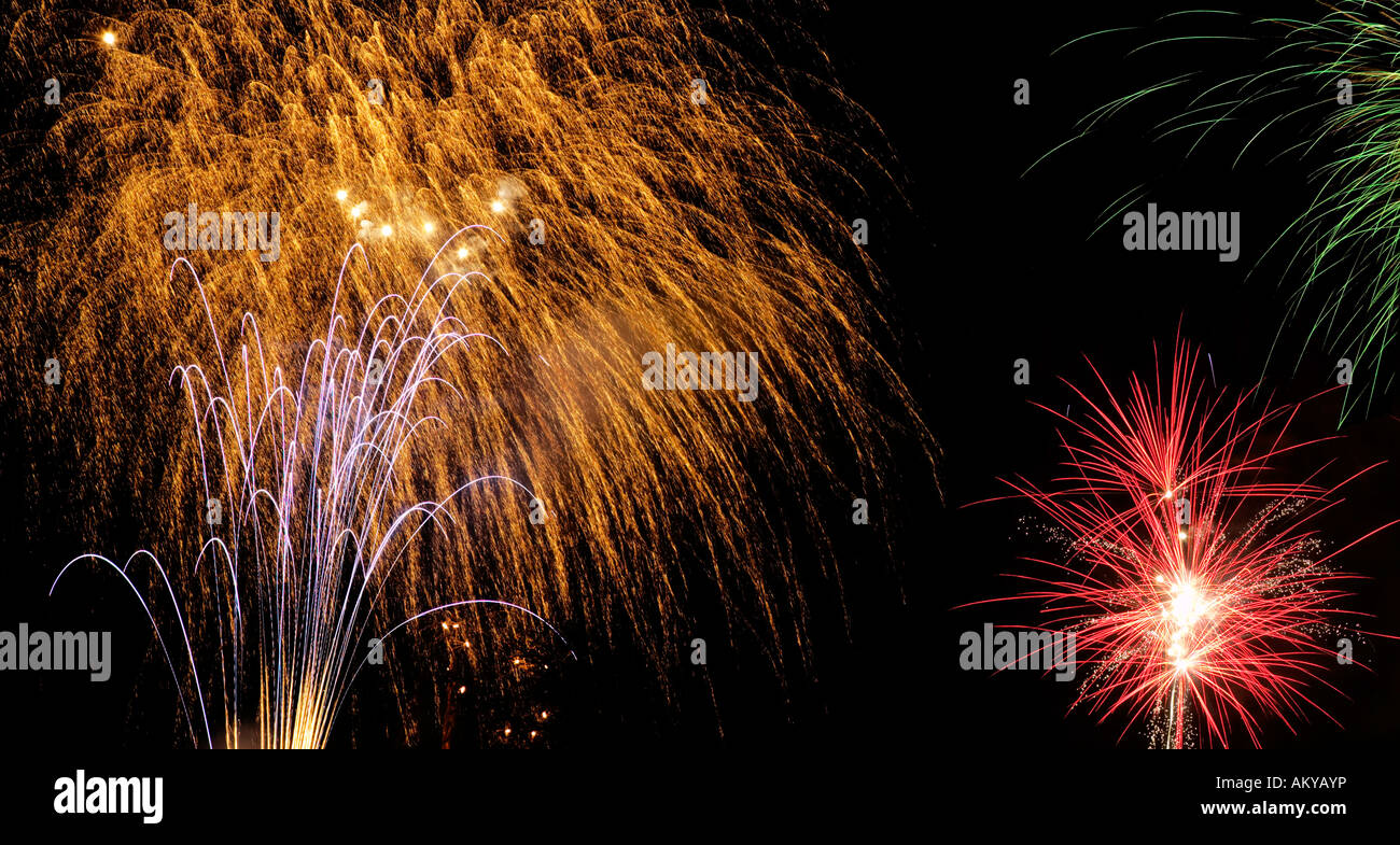 Fireworks no people closeup hi-res stock photography and images - Alamy