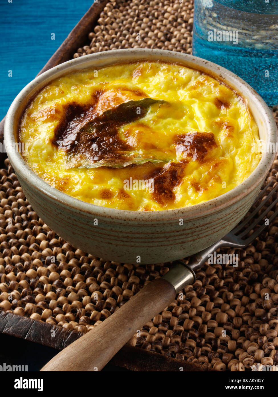 A dish of South African bobotie editorial food Stock Photo - Alamy