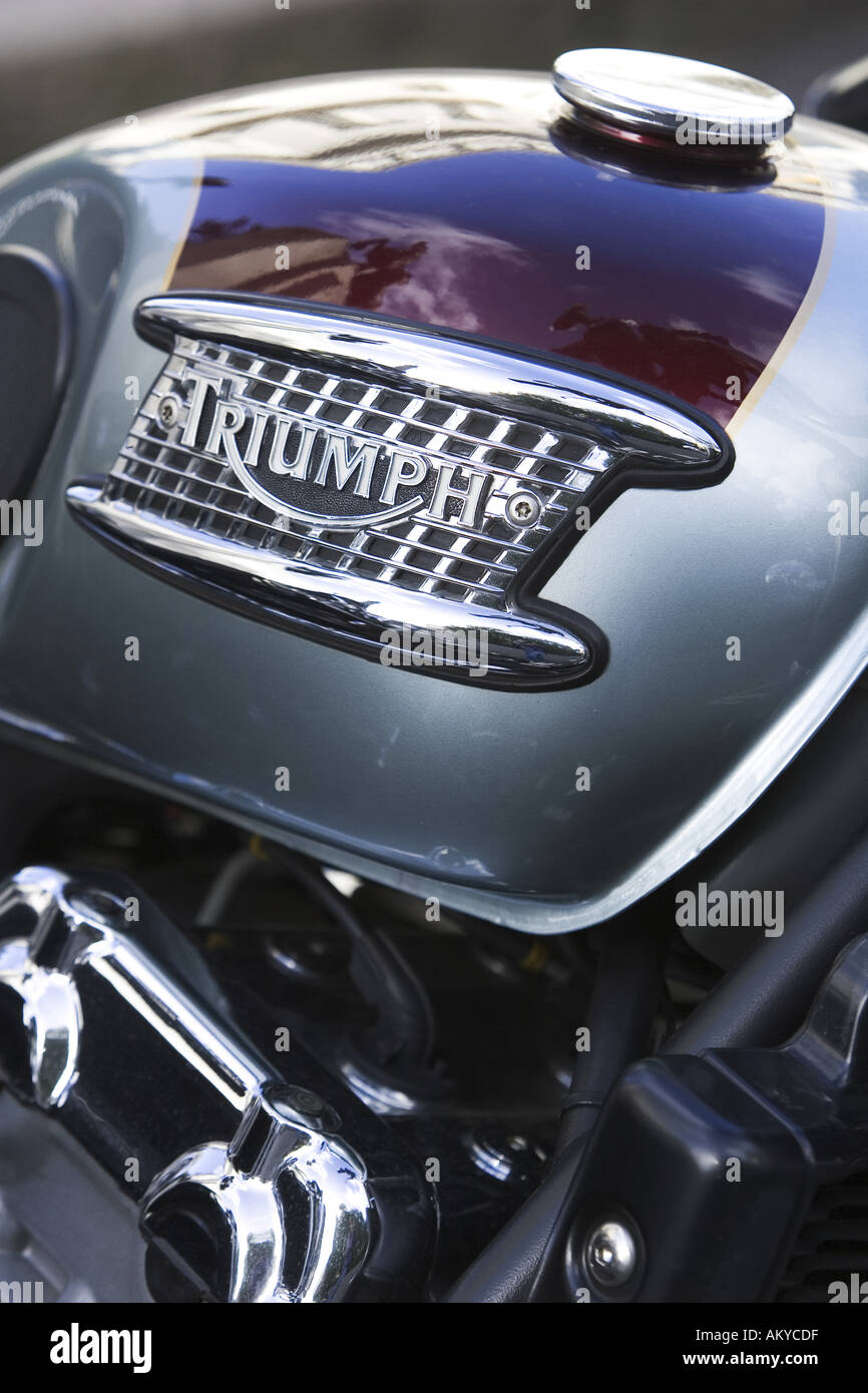 Fuel tank of a motorcycle Stock Photo - Alamy