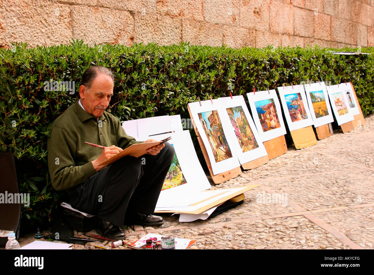 Street Artist In Palma Mallorca High Resolution Stock Photography and ...
