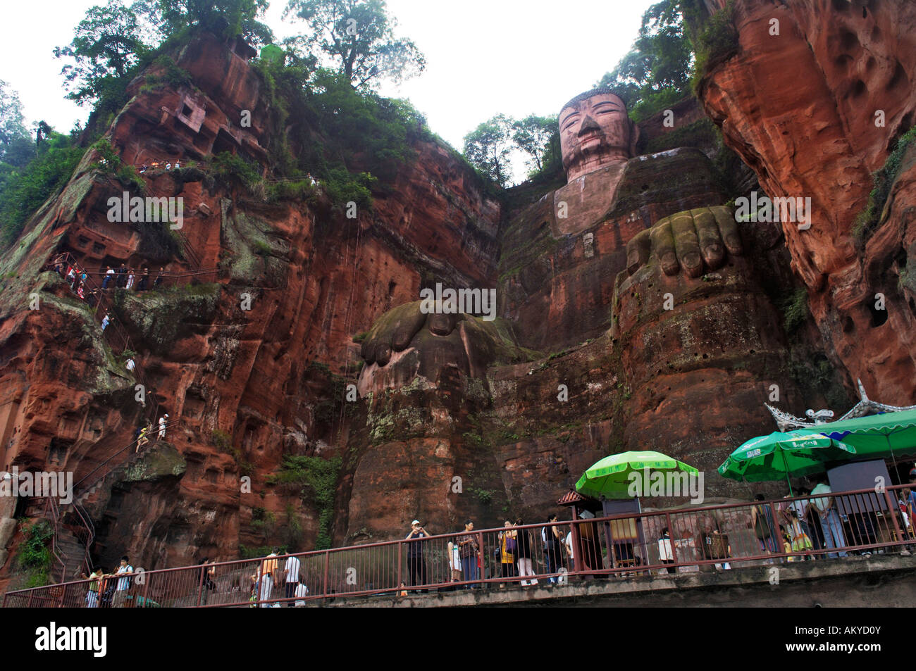 Leshan Giant Buddha, Leshan, China, Asia Stock Photo - Alamy