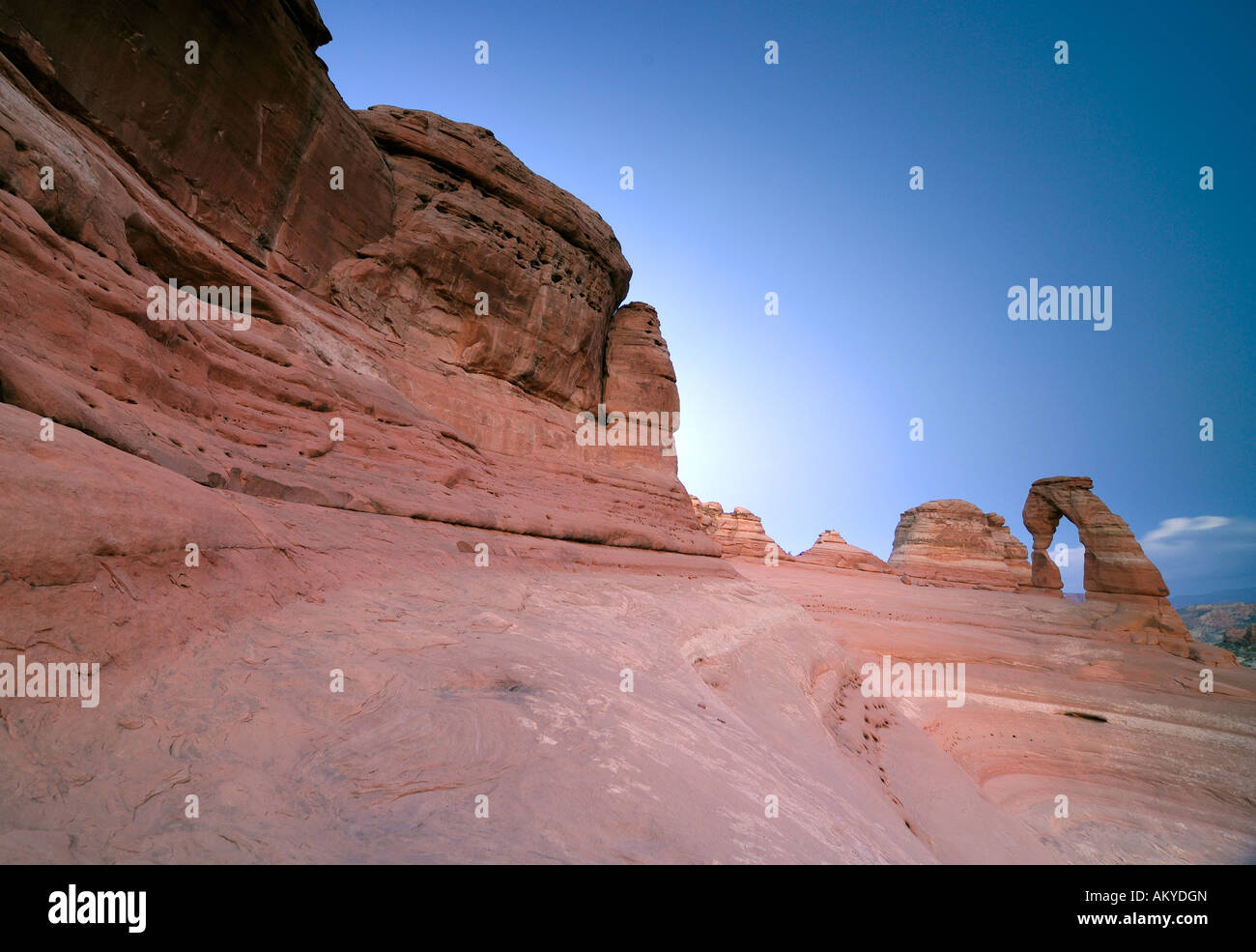 Delicate Arch, Canyonlands National Park, Utah, USA Stock Photo - Alamy