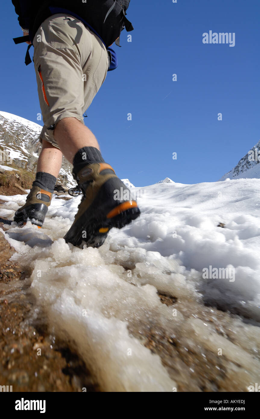 Hikers feet hi-res stock photography and images - Alamy