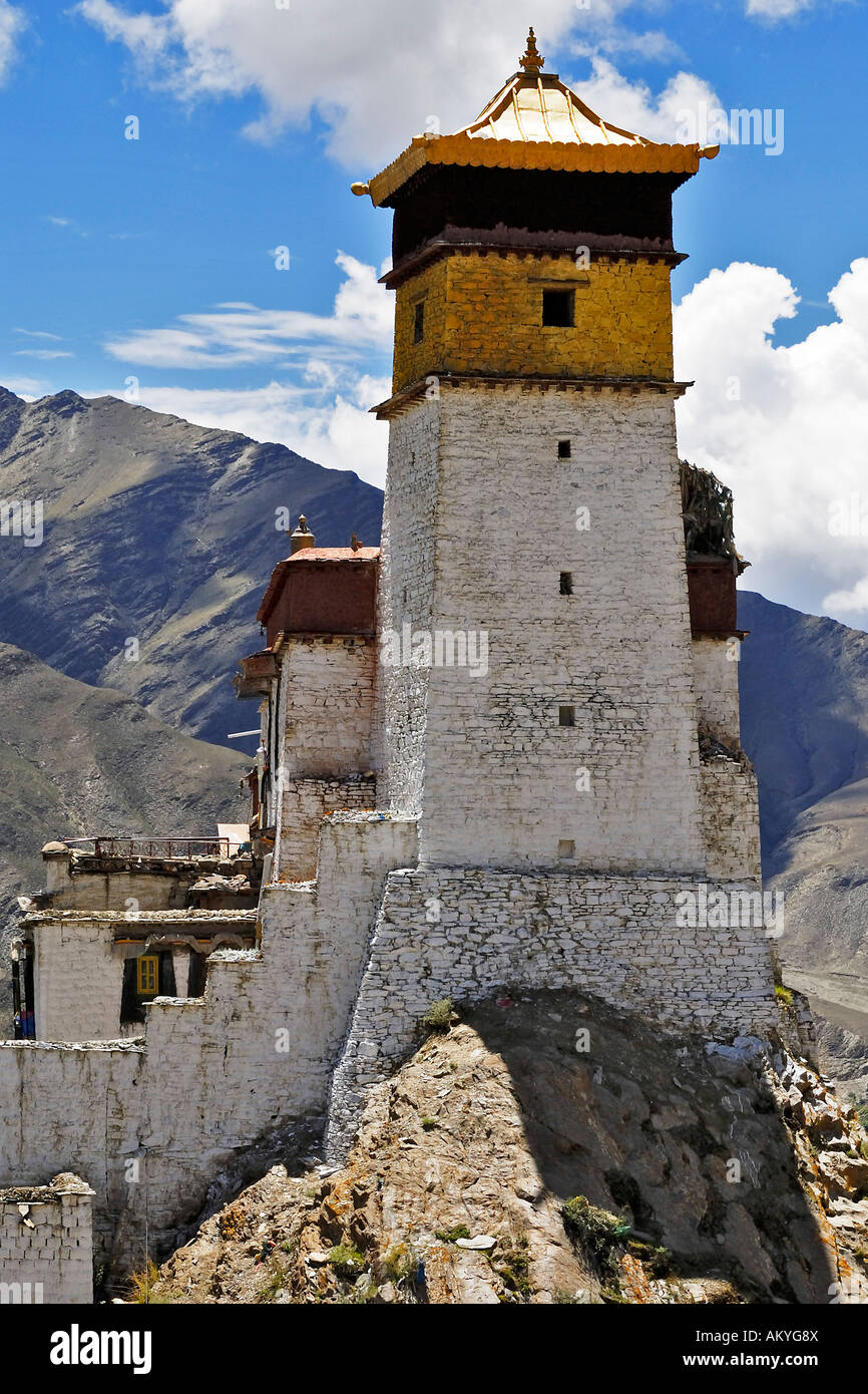 Yumbulagang fort near Lhasa, Tibet, Asia Stock Photo - Alamy