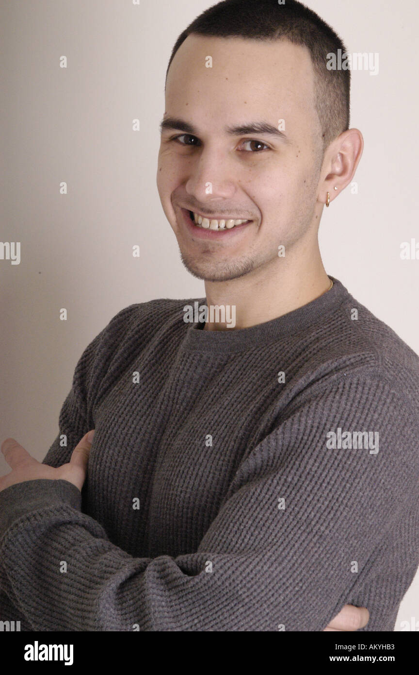 Buzz cut hi-res stock photography and images - Alamy