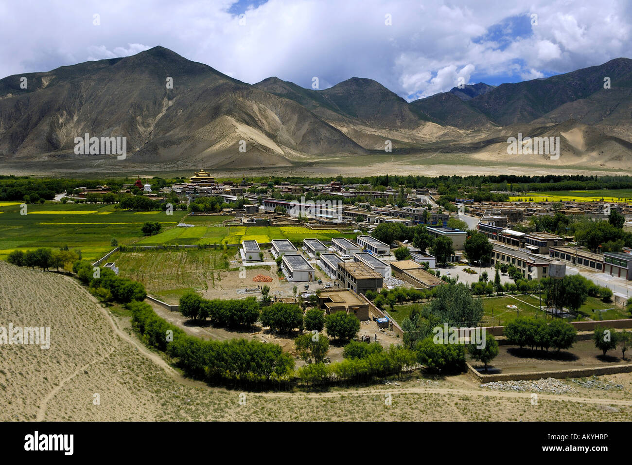 Tibetan architecture samye monastery hi-res stock photography and ...