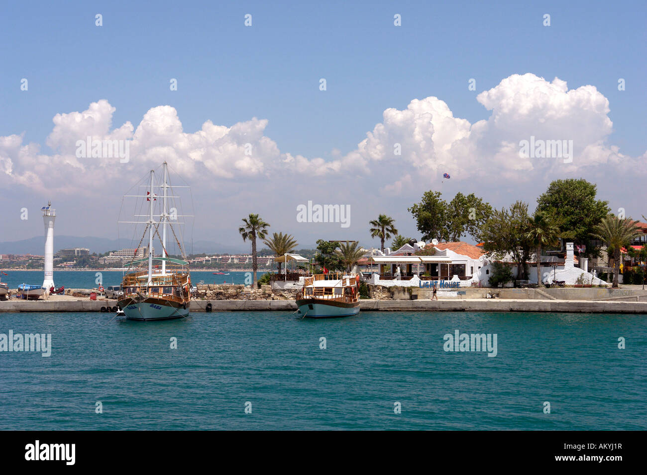 Side marina boats antalya turkey hi-res stock photography and images ...