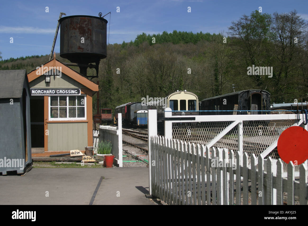 The Dean Forest Railway near Lydney in the Forest of Dean Norchard ...
