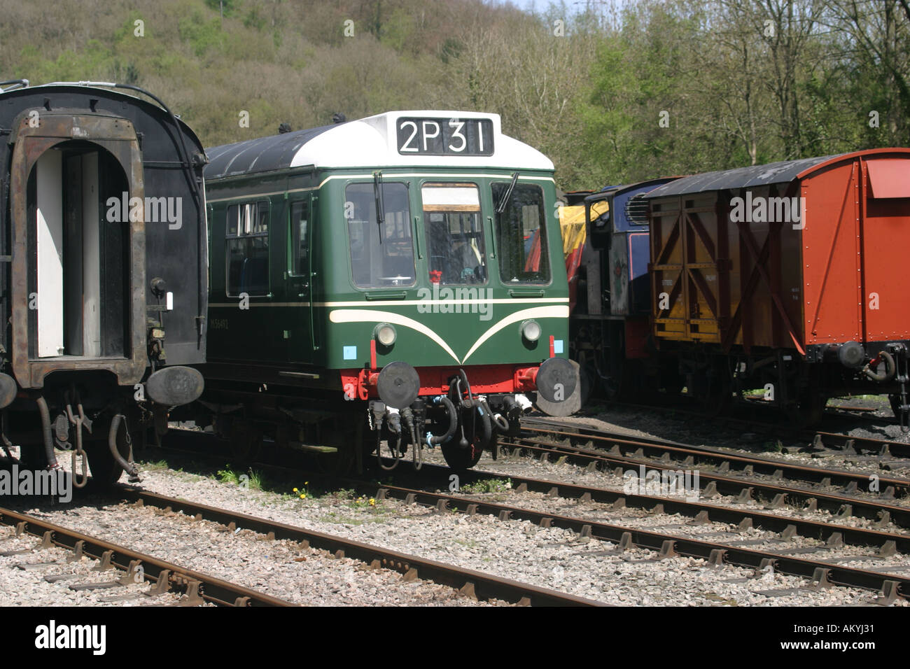 The Dean Forest Railway near Lydney in the Forest of Dean Norchard ...