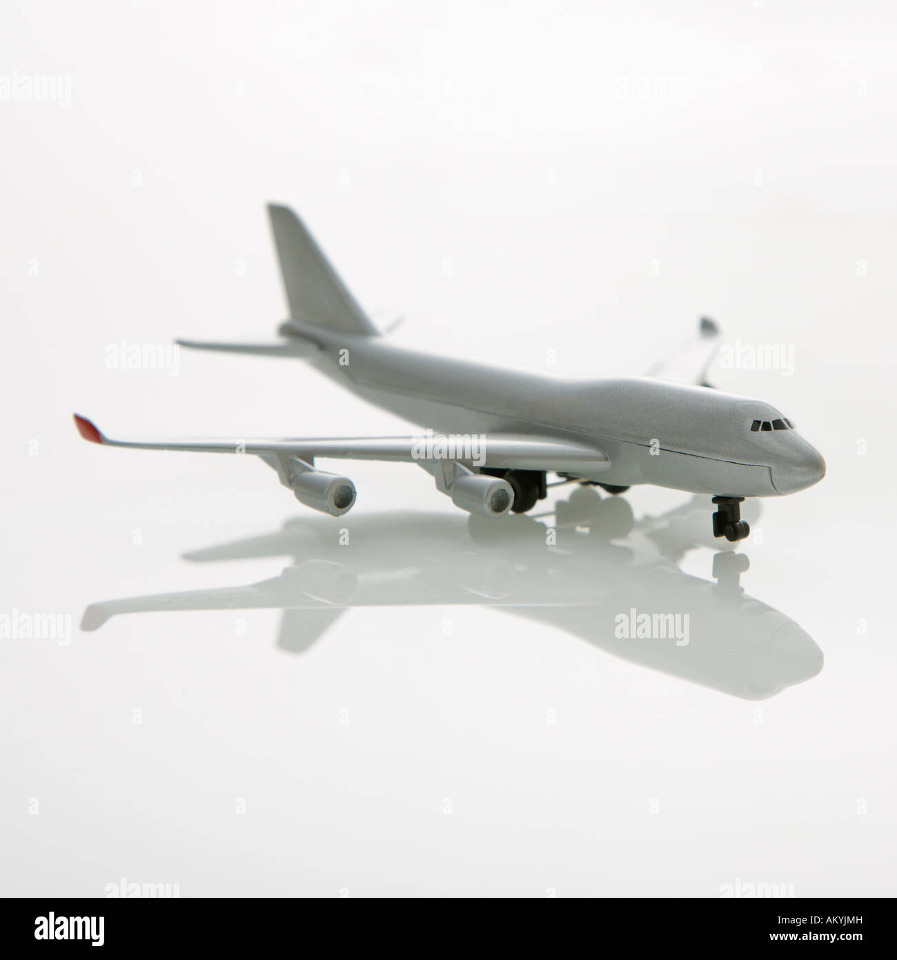 Miniature model commuter jet airplane Stock Photo - Alamy