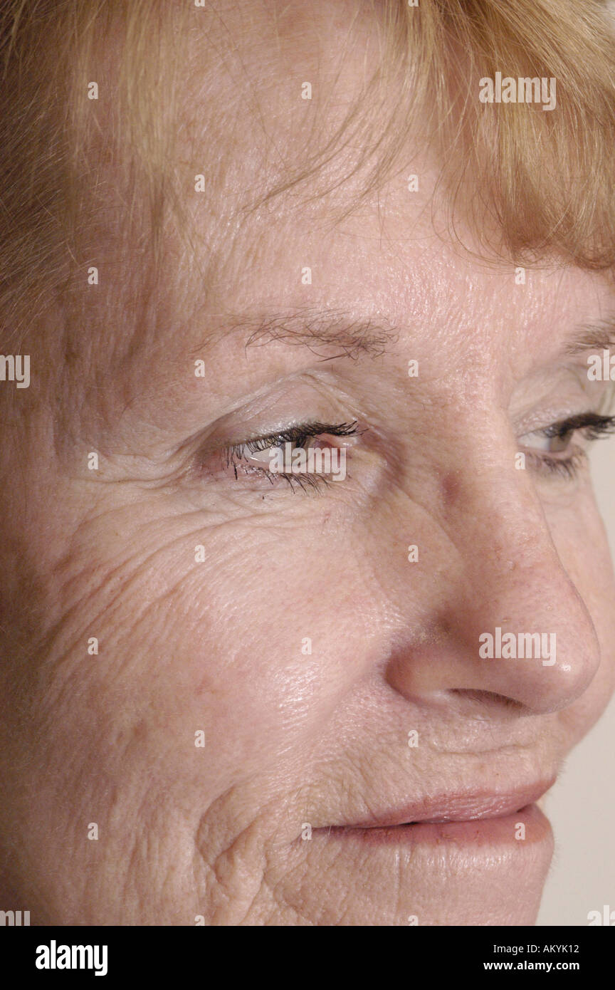 A portrait of a woman in her late 50's, early 60's Stock Photo - Alamy