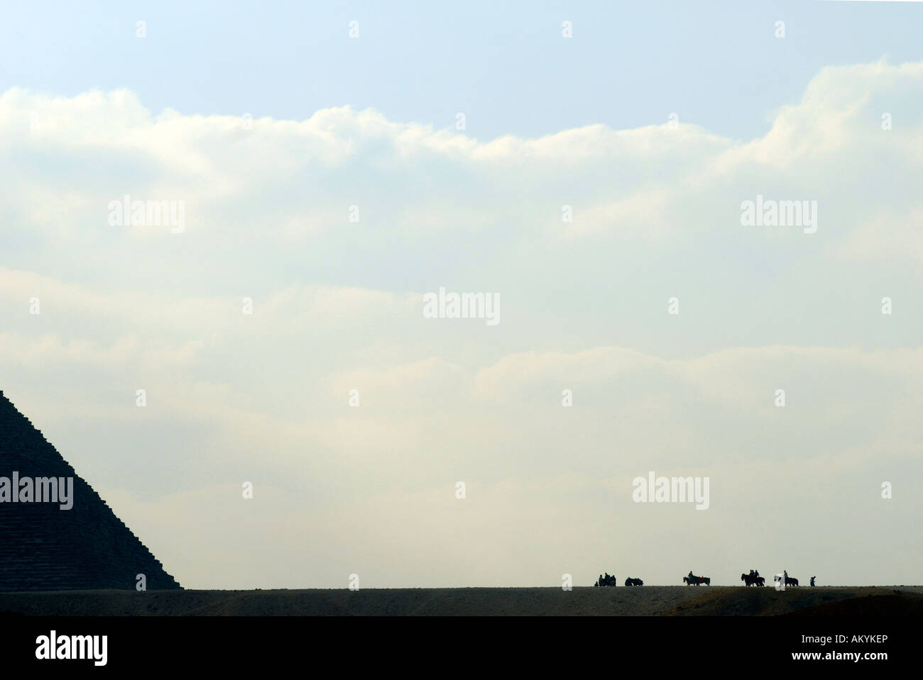 Back way into the pyramids hi-res stock photography and images - Alamy