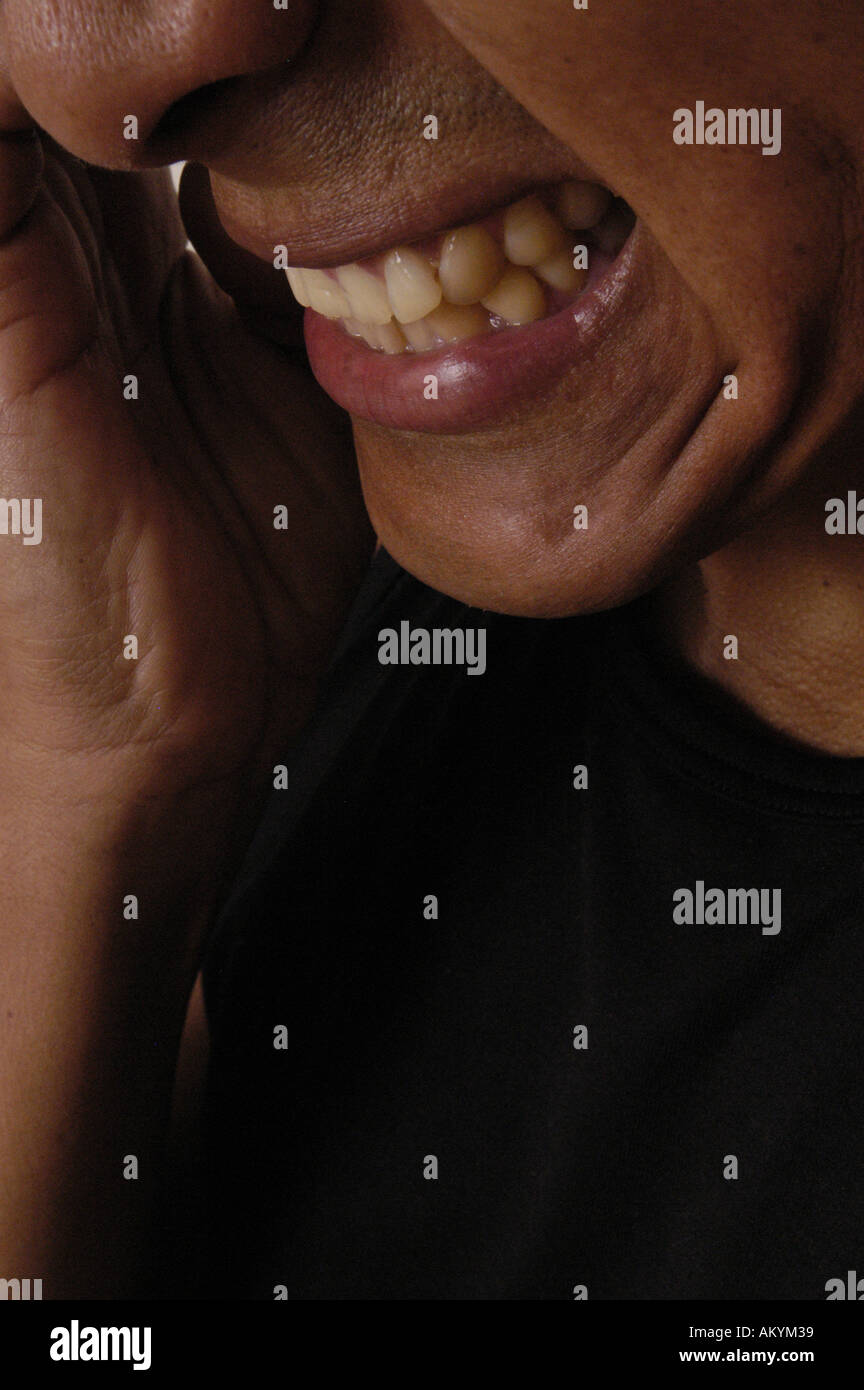 man teeth mouth Stock Photo - Alamy