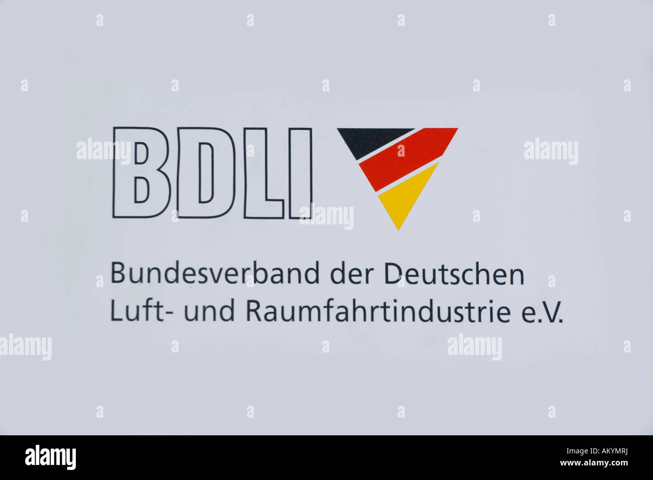 Sign of the BDLI Stock Photo - Alamy