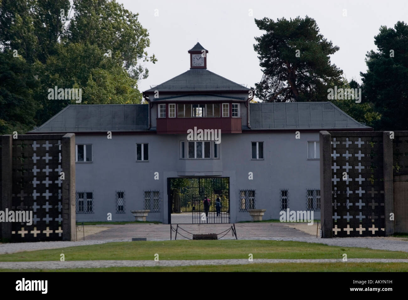Concentration camp memorial, Sachsenhausen, Oranienburg, Brandenburg ...