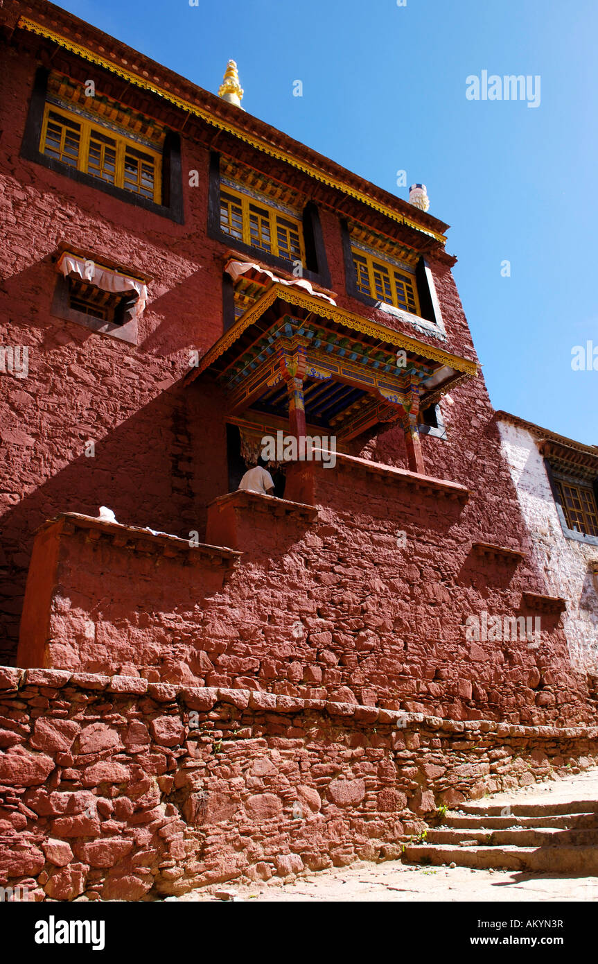 Monastery of Ganden, Tibet Stock Photo - Alamy
