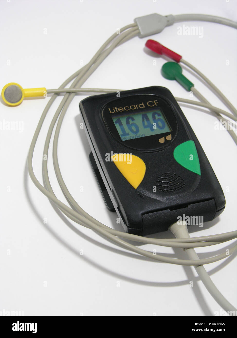 an ecg 24 hour event recorder unit called a 24 hour tape Stock Photo ...