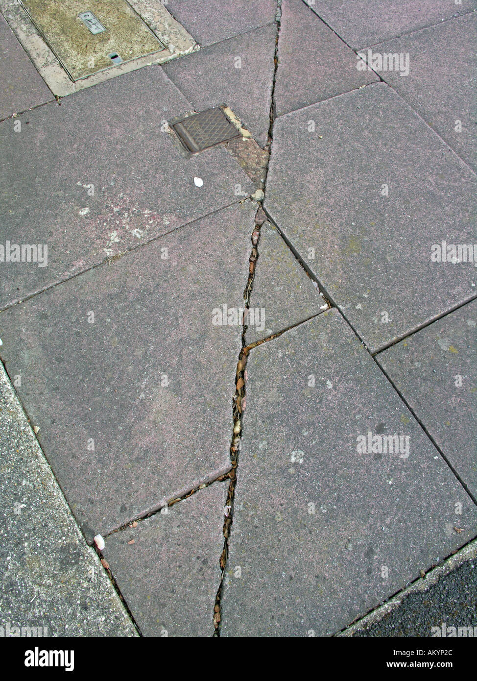 Broken Cracked Cracking Kerb Kerbside High Resolution Stock Photography ...