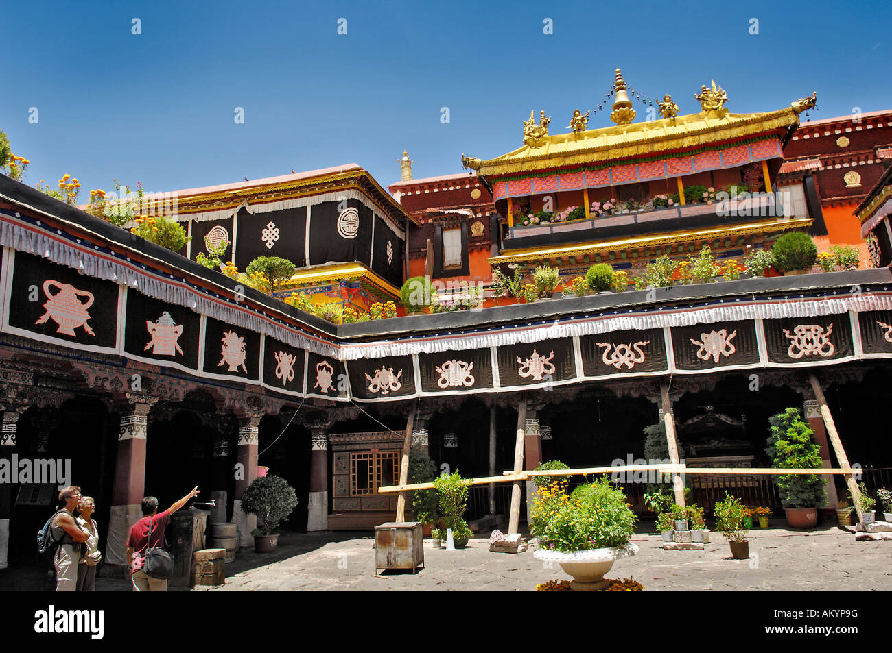 Jokhang Temple, Lhasa, Tibet Stock Photo - Alamy