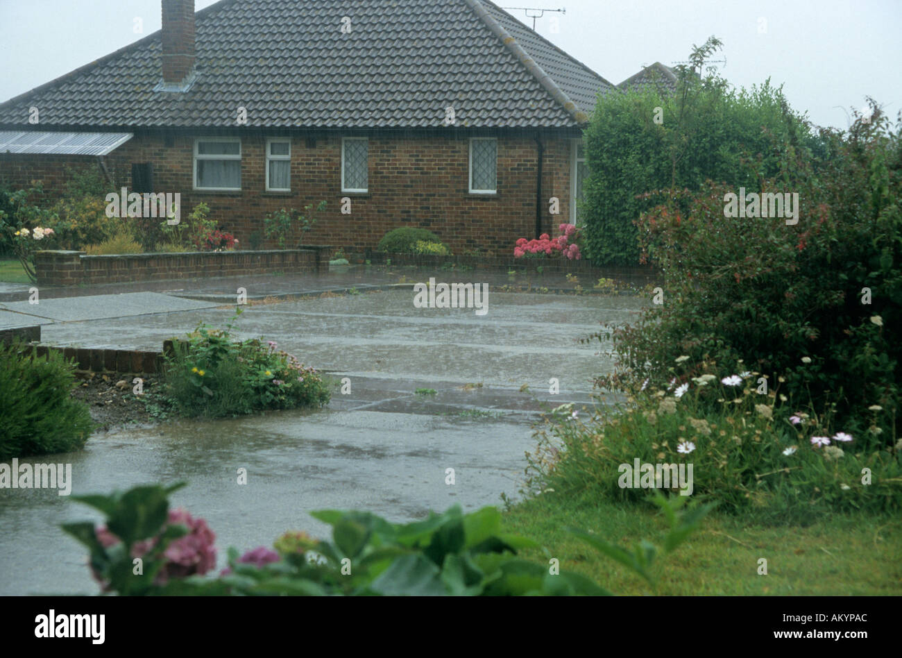 extreme weather conditions very heavy rainfall Stock Photo - Alamy