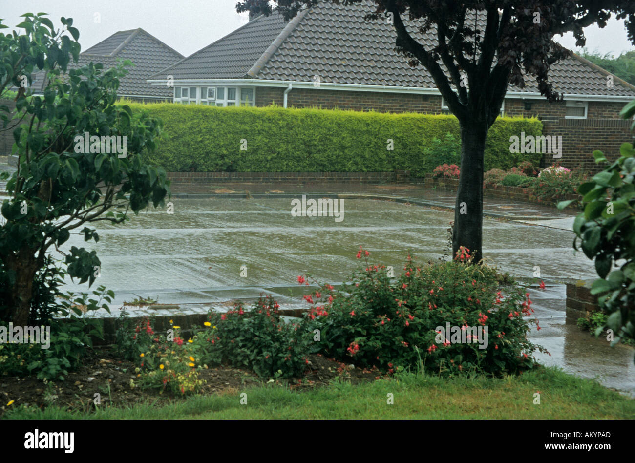 extreme weather conditions very heavy rainfall Stock Photo - Alamy