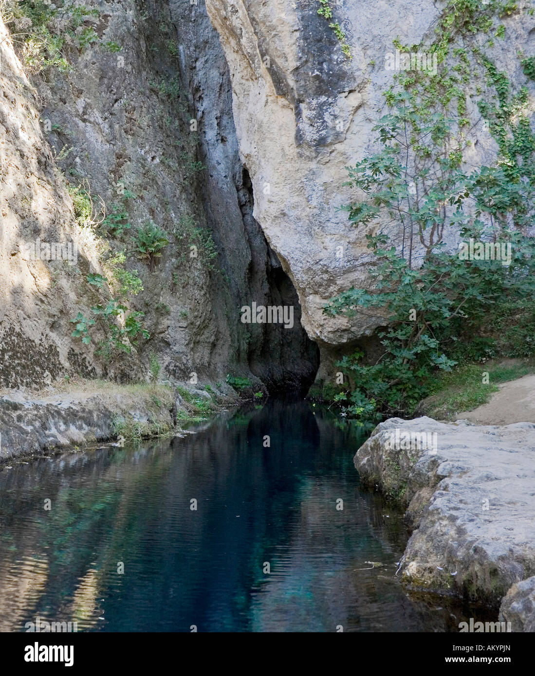 The Su Gologone Well, near Oliena, Sardinia, Italy Stock Photo - Alamy