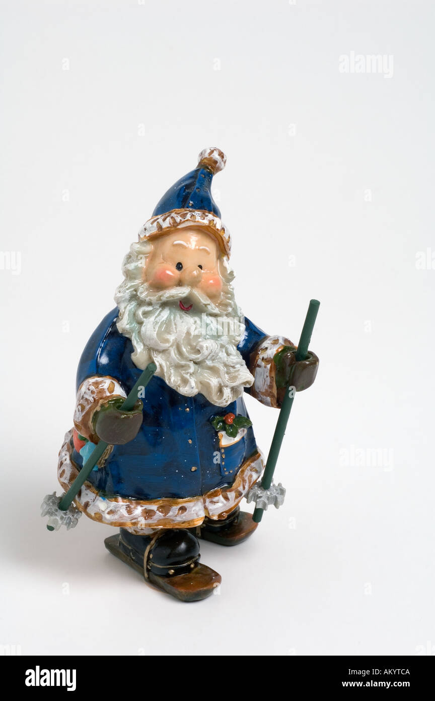 santa claus model Stock Photo - Alamy