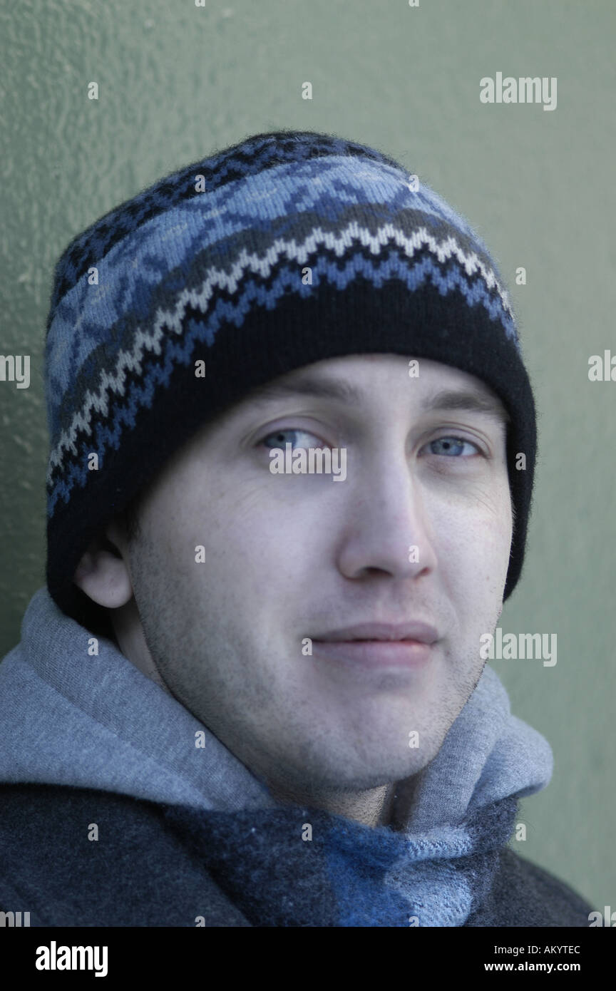 A portrait of a man wearing winter clothing Stock Photo - Alamy