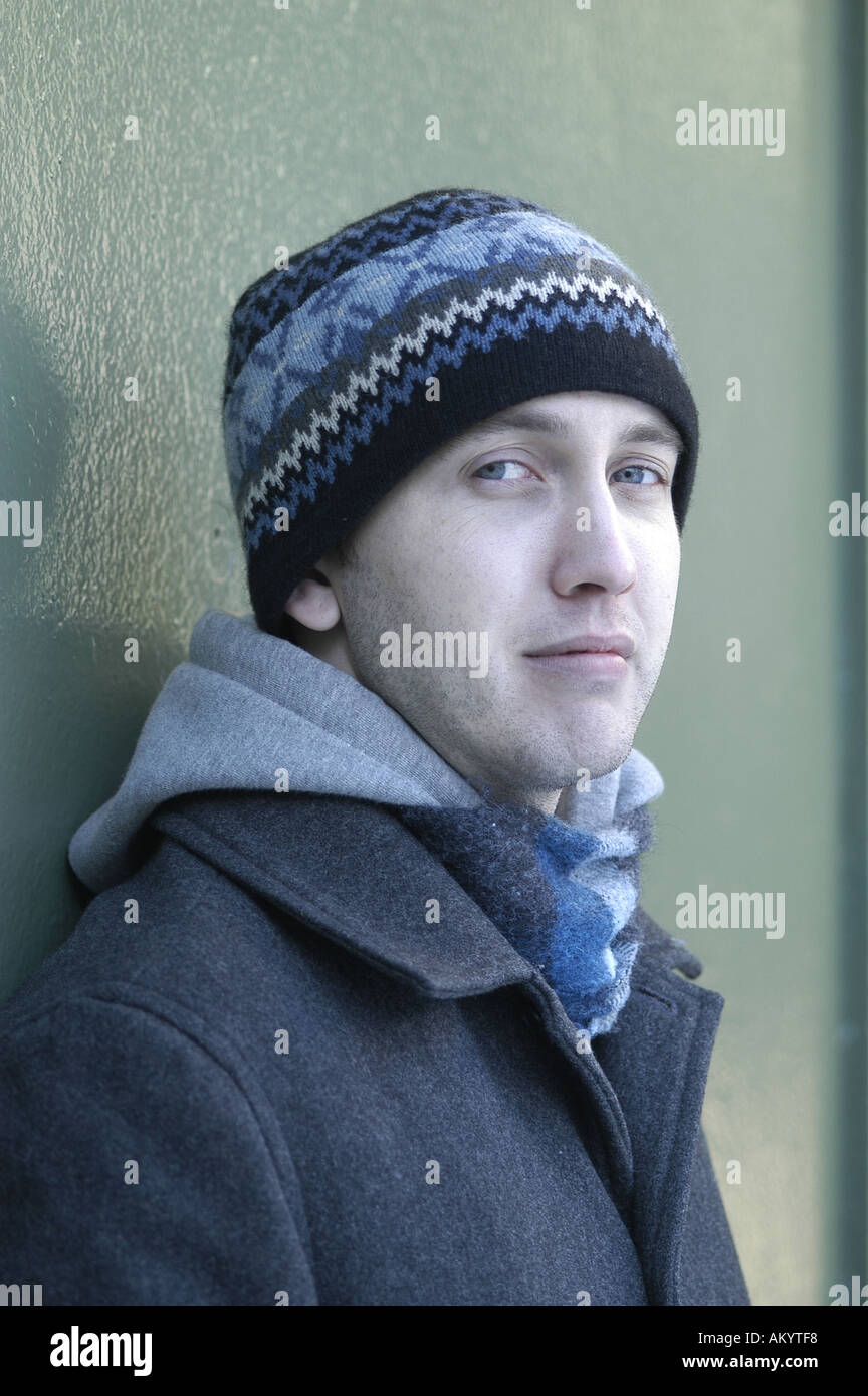 A portrait of a man wearing winter clothing Stock Photo - Alamy