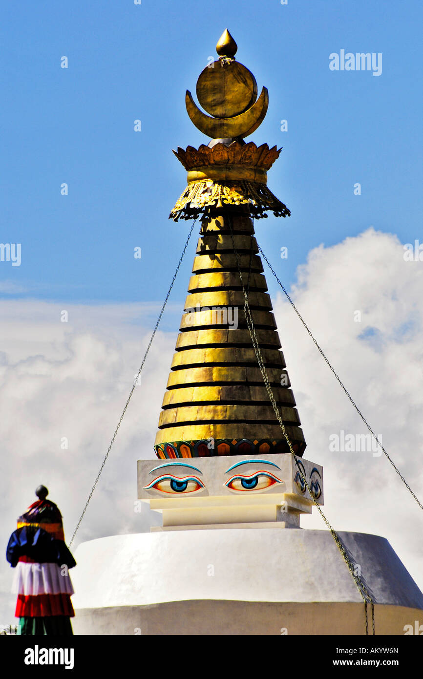 Stupa, Samye monastery near Lhasa, Tibet, Asia Stock Photo - Alamy