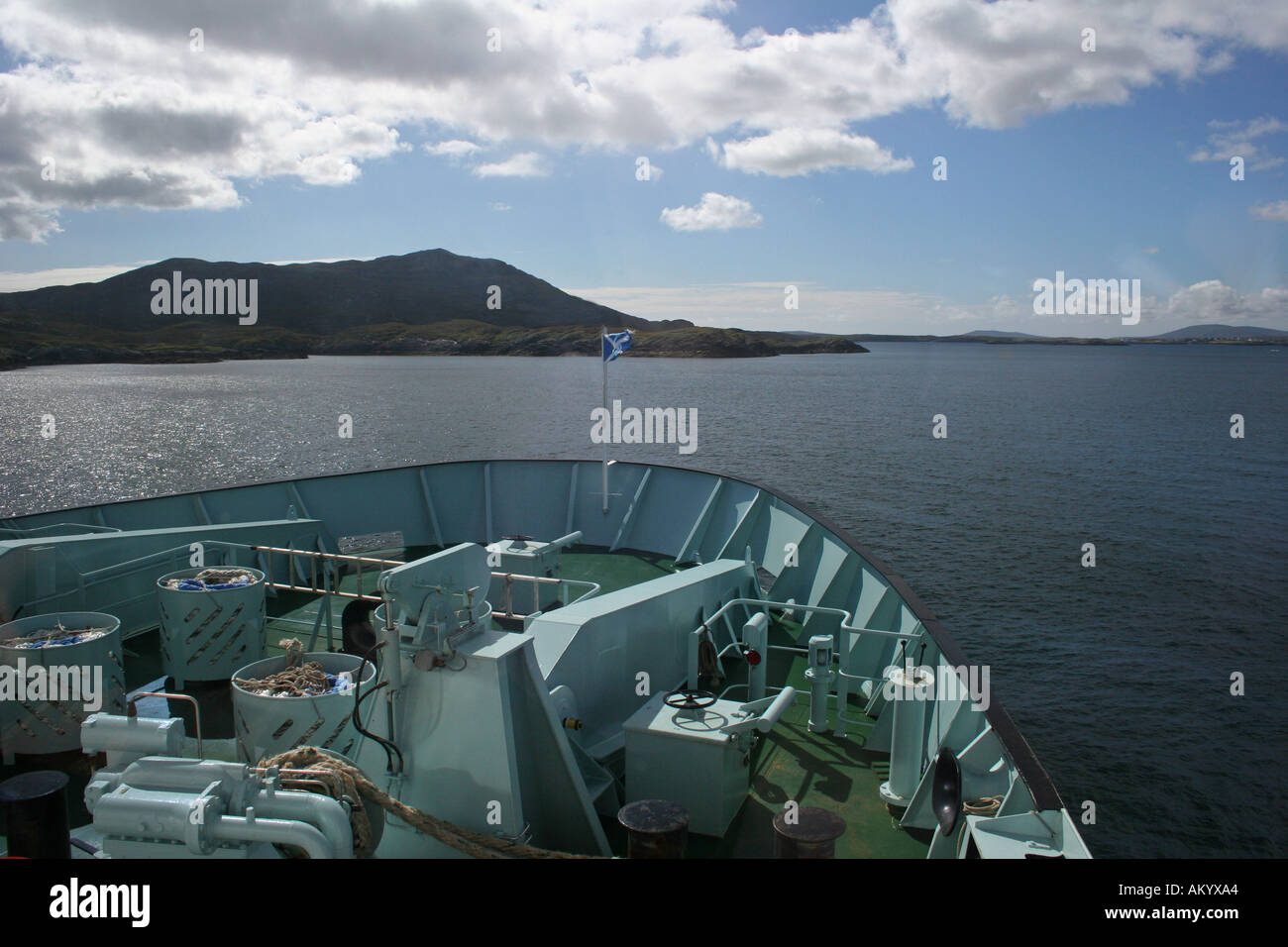 Ferry to Uist Stock Photo - Alamy