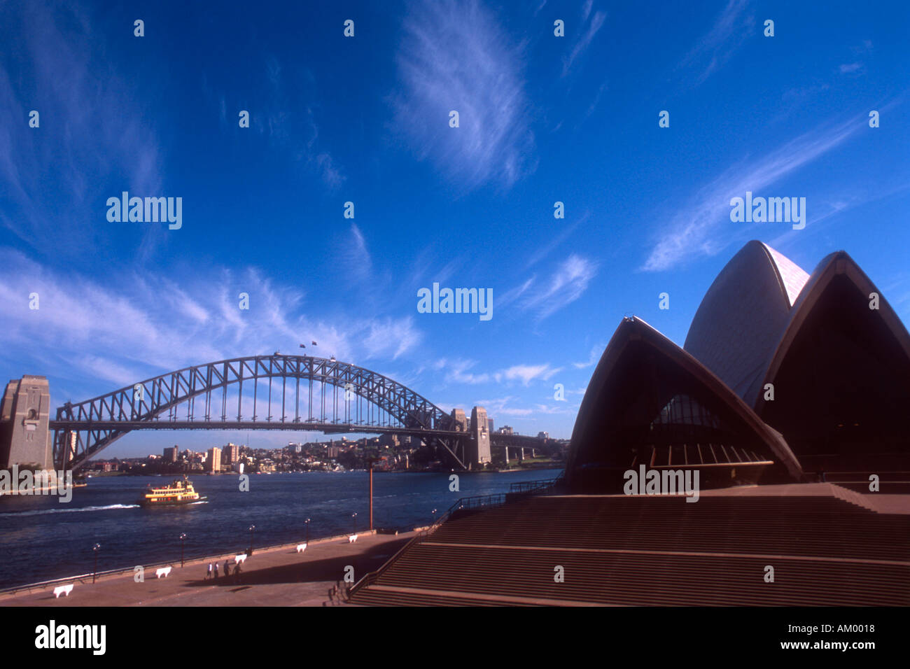 Sydney Harbour Bridge and Opera House Australia Stock Photo - Alamy