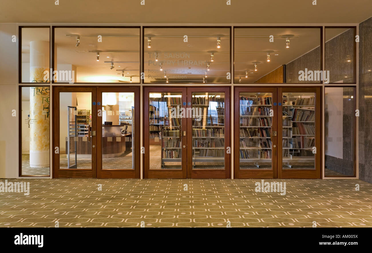 Royal festival hall interior hi-res stock photography and images - Alamy