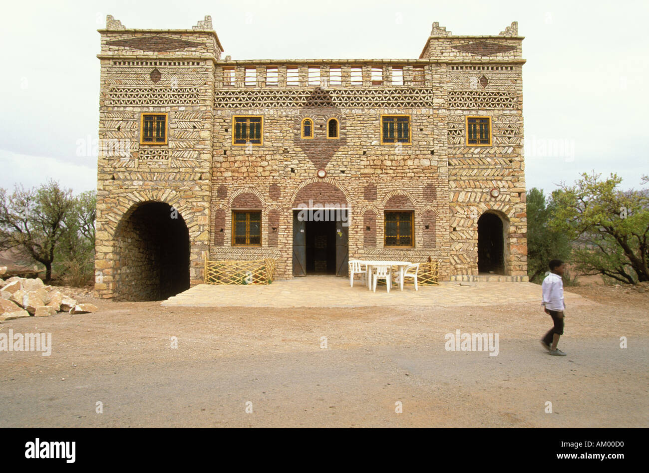 Berber house built in traditional style in Telouet the High Atlas ...