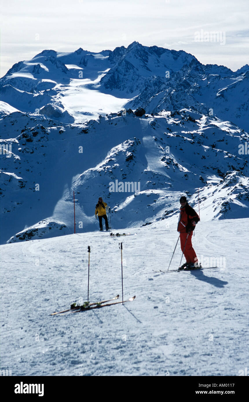 Piste alpine hi-res stock photography and images - Alamy