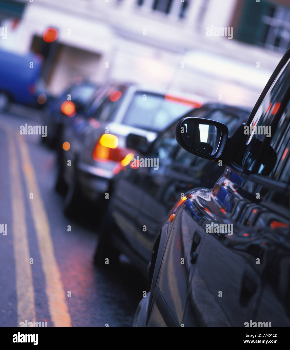 City Traffic in rush hour in the commuting rush to work Stock Photo - Alamy